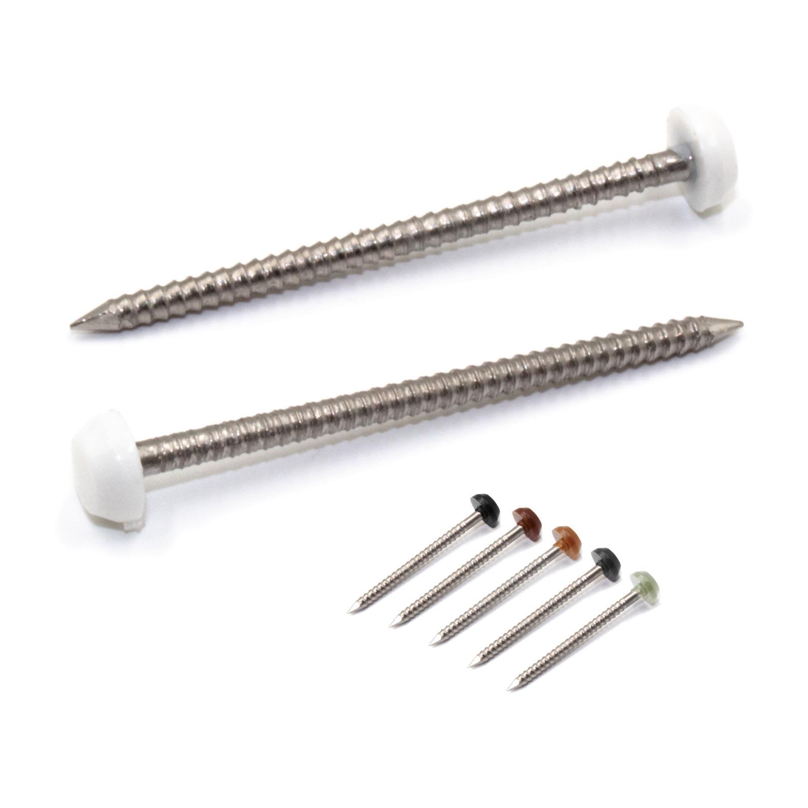 uPVC Polytop Nails Pins Rapierstar StarPin Plastic Head A4 Stainless ...