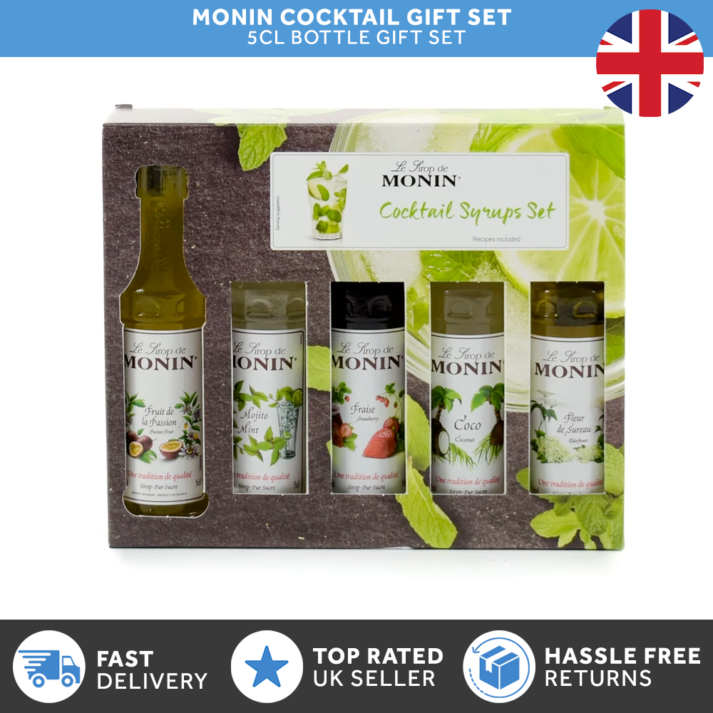 Monin 1L Syrups for Coffee & Cocktails | Used by Costa | Multiple ...