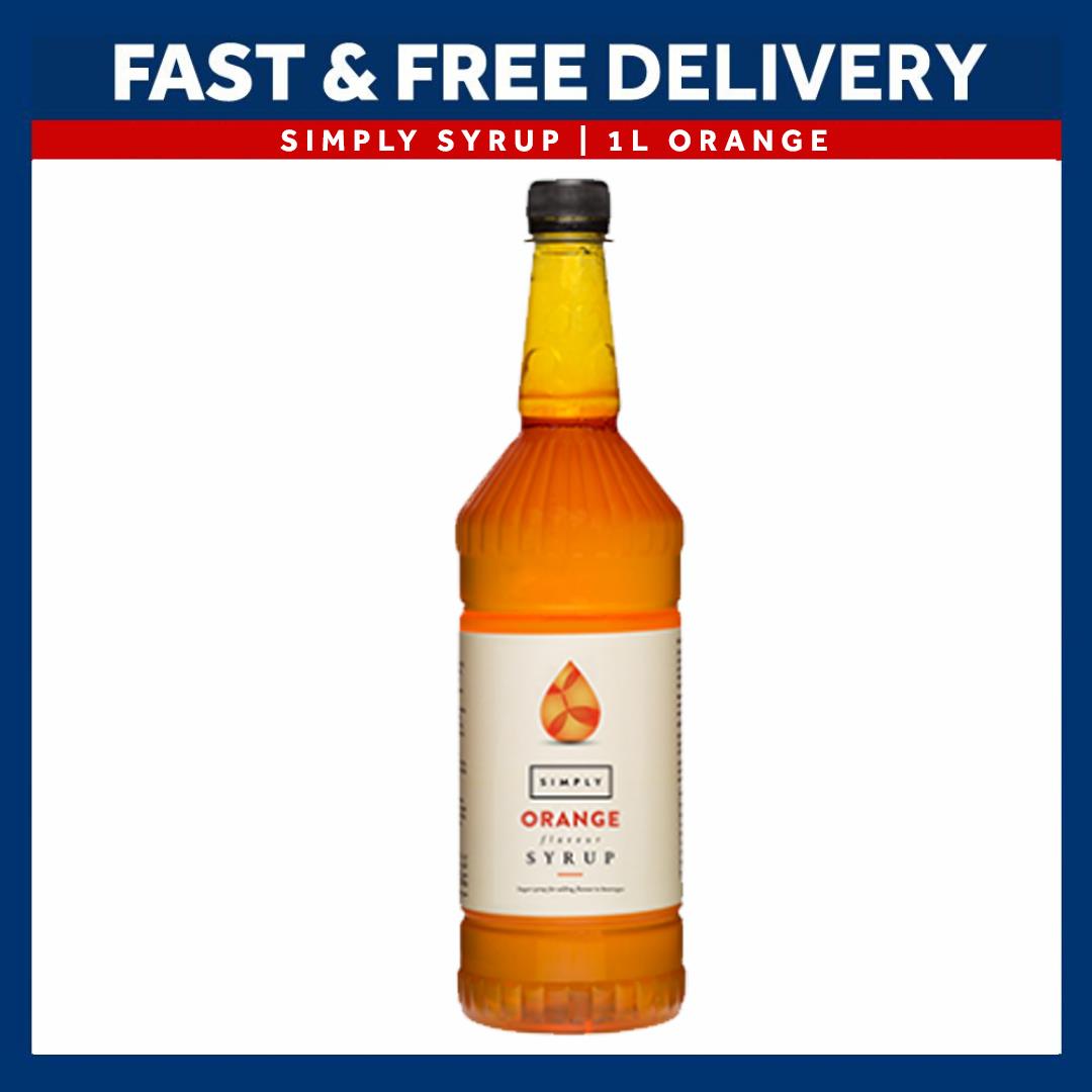 Simply Syrups for Coffee and Cocktails | Full Range | 1L Plastic Bottle ...