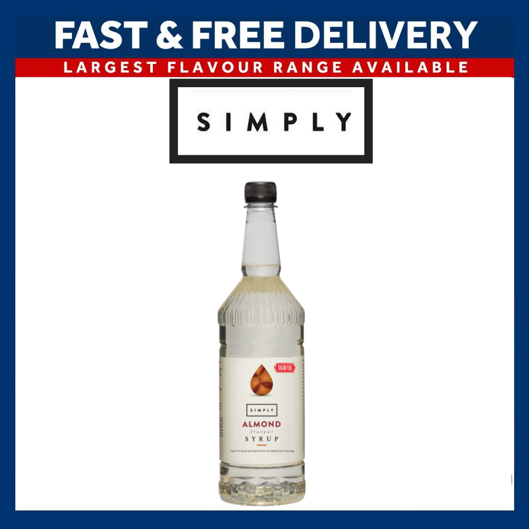 Simply Syrups for Coffee and Cocktails | Full Range | 1L Plastic Bottle ...