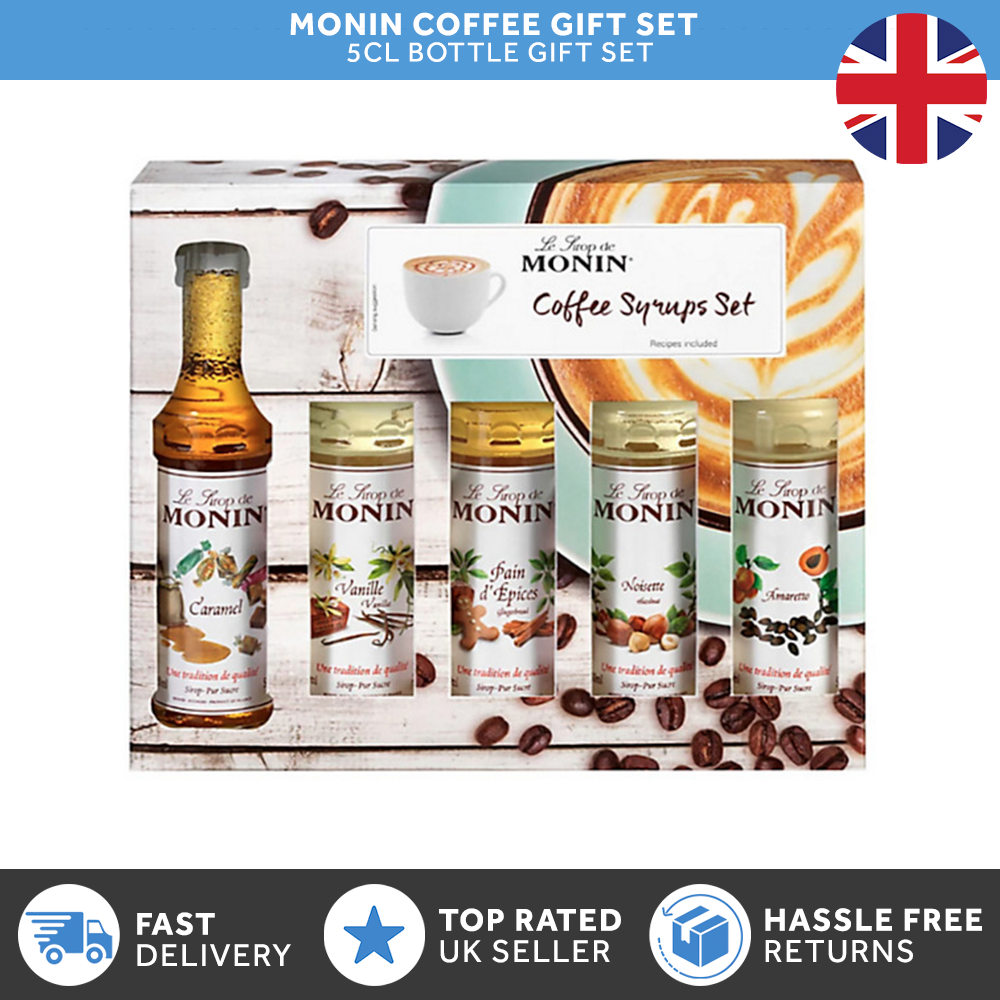 Monin 1L Syrups for Coffee & Cocktails | Used by Costa | Multiple ...