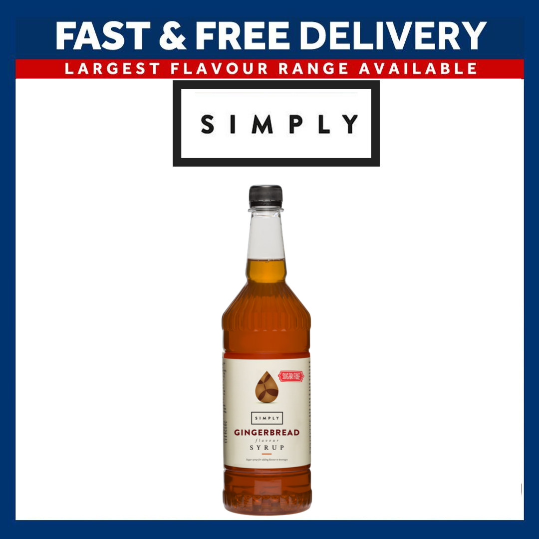 Simply Syrups for Coffee and Cocktails | Full Range | 1L Plastic Bottle ...