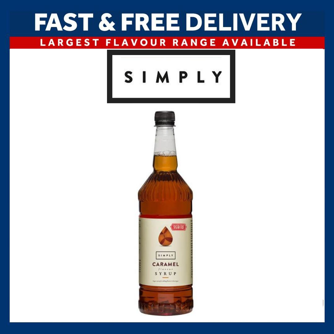 Simply Syrups for Coffee and Cocktails | Full Range | 1L Plastic Bottle ...