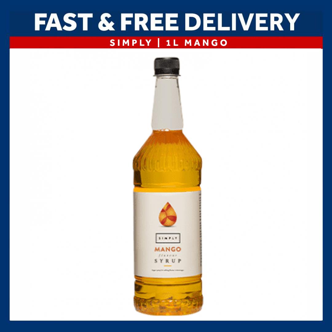 Simply Syrups for Coffee and Cocktails | Full Range | 1L Plastic Bottle ...
