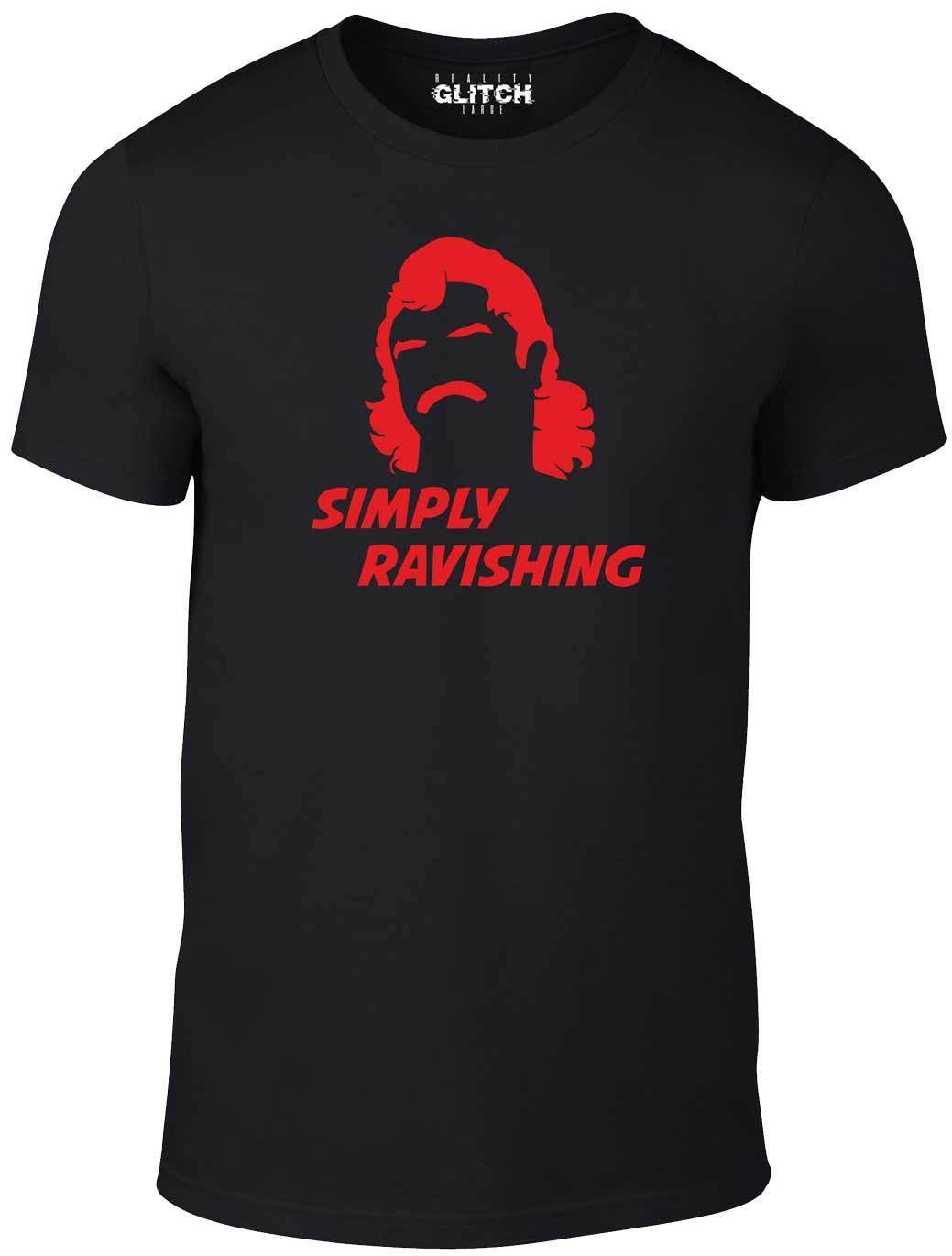 Simply Ravishing t shirt - Funny t-shirt wrestling rick rude comic cool ...