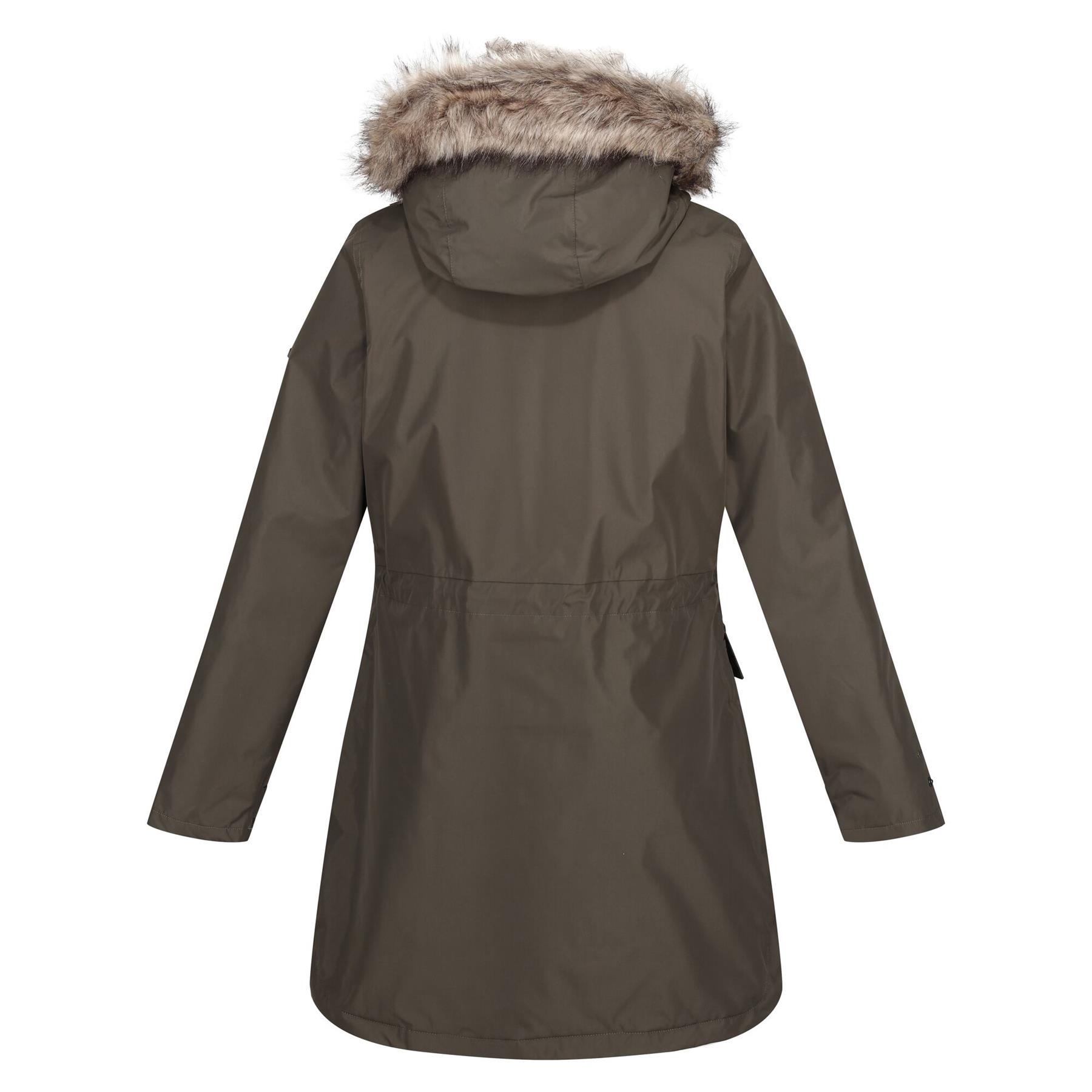 Regatta Womens Sabinka Faux Fur Trim Waterproof Insulated Parka Jacket Coat | eBay UK