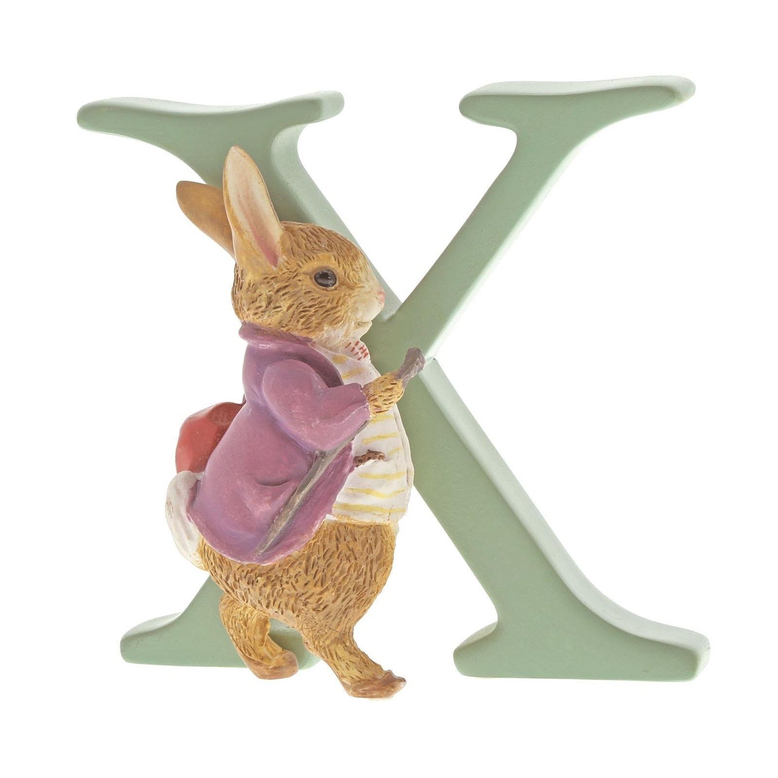 Beatrix Potter Alphabet Letters Peter Rabbit Figurine Ornament Children ...