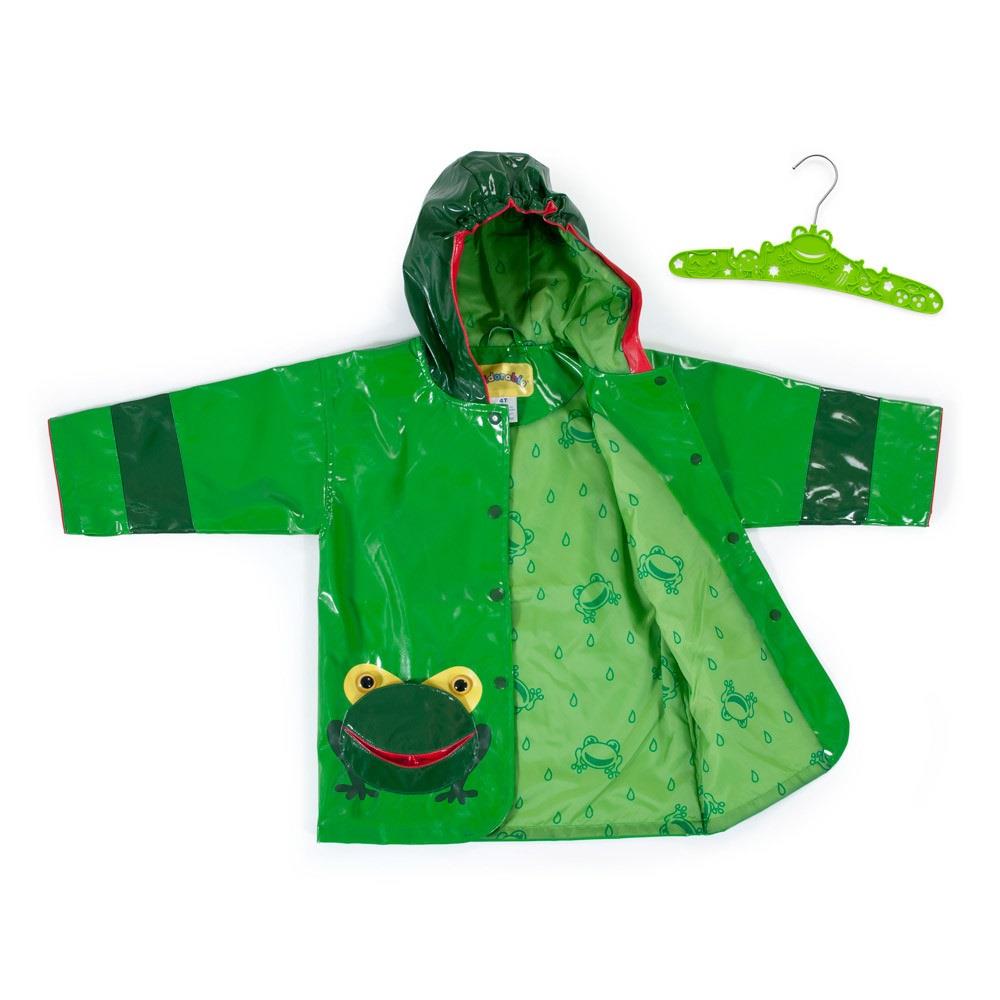 Kidorable Frog Raincoat Childrens Kids Unisex Green Waterproof Hooded ...