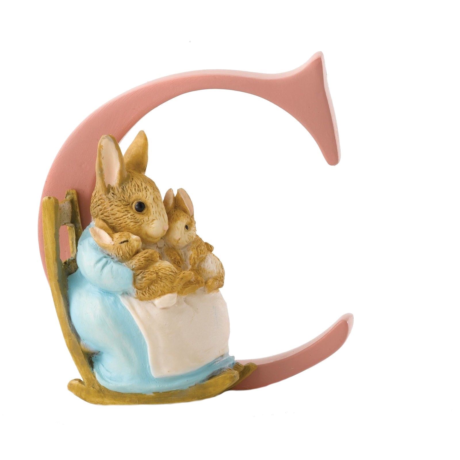 Beatrix Potter Alphabet Letters Peter Rabbit Figurine Ornament Children ...