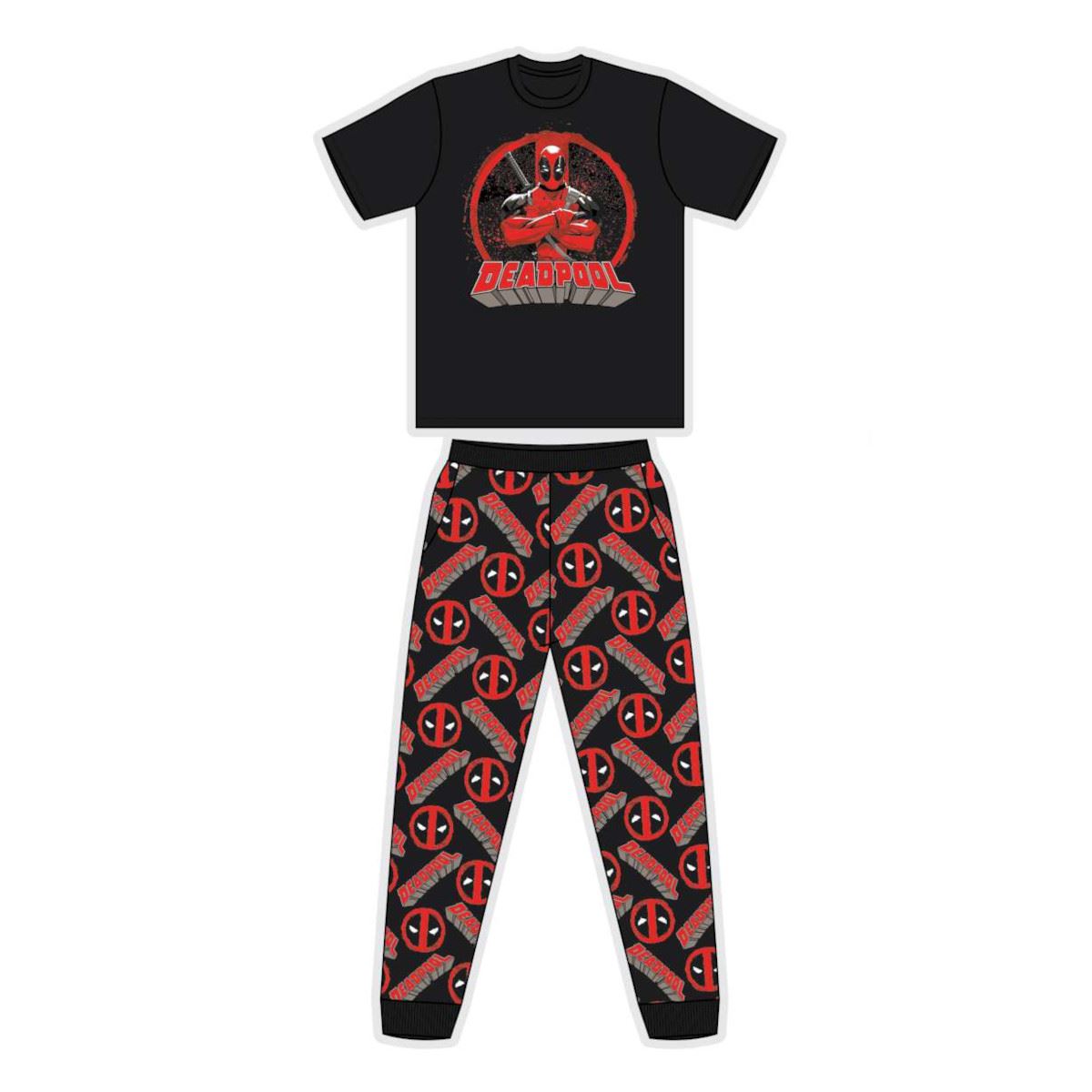 Herren/jungen Character Pyjama Pj Set Jersey Baumwolle Gr. S, M, L, XL ...