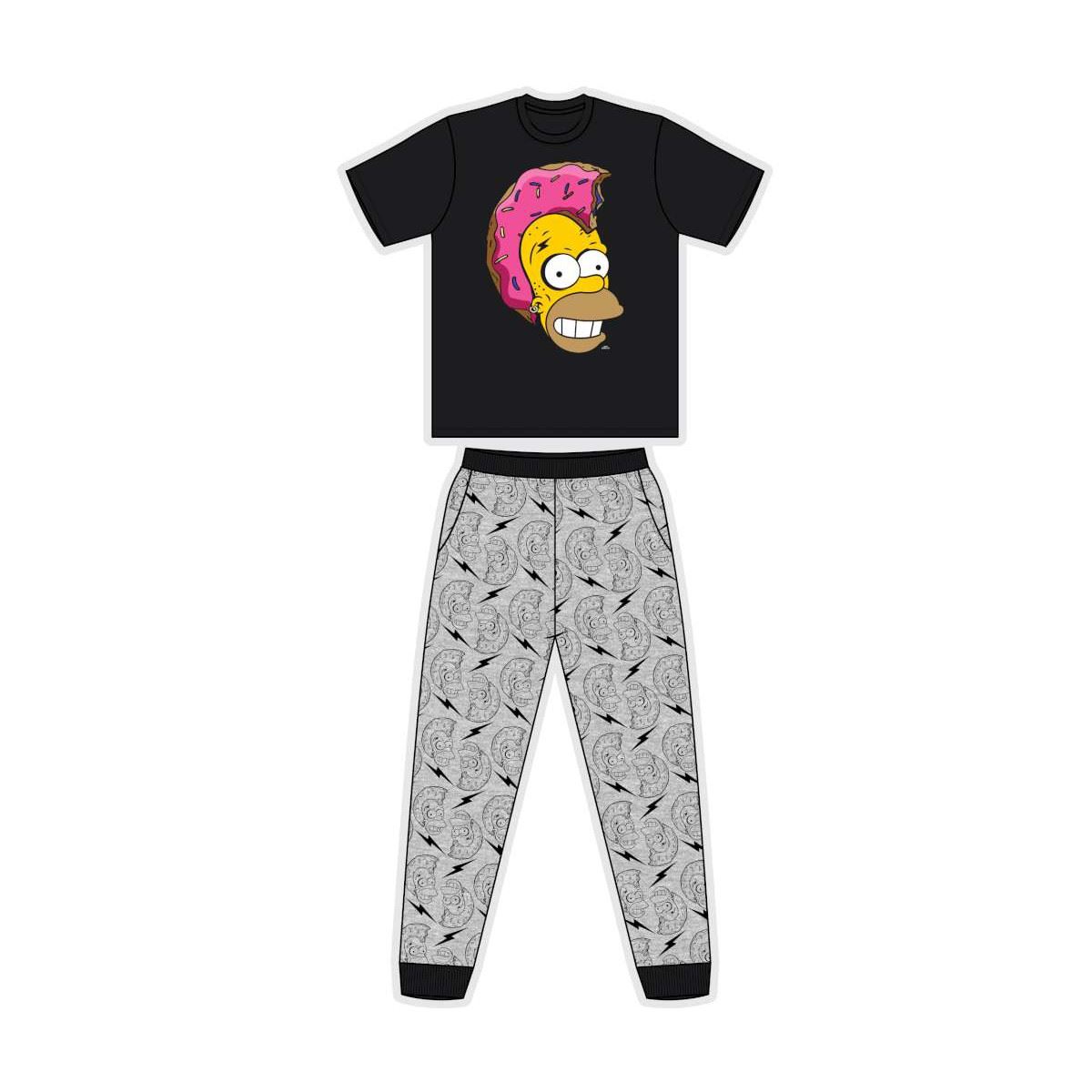 Mens/Boys Character Pyjamas PJ Set Jersey Cotton Size S,M,L,XL | eBay