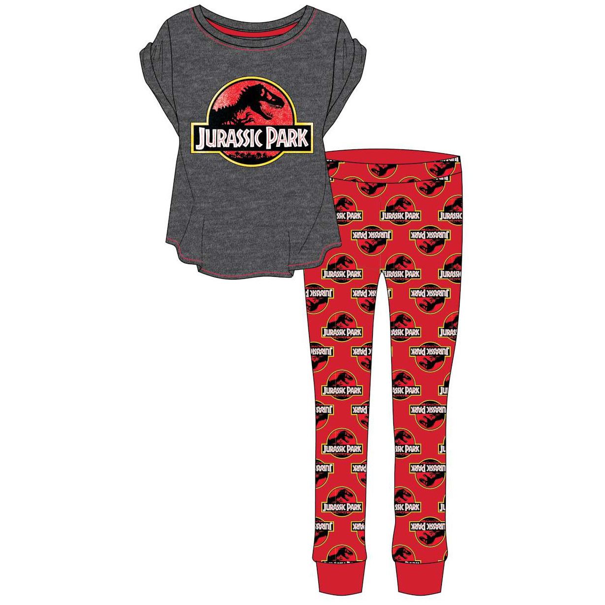 Ladies/Girls Character Pyjamas PJ Set Jersey Cotton Size 8,10,12,14,16 ...