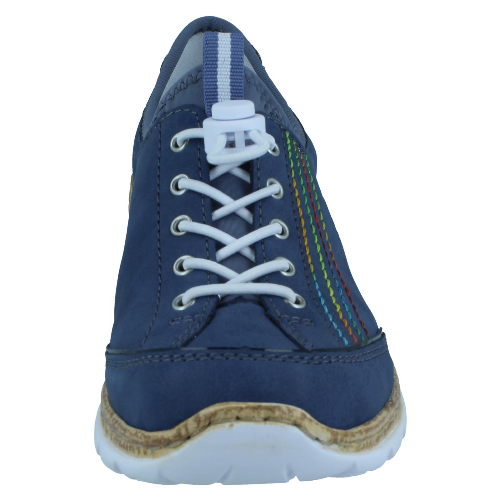 Ladies Rieker N42T0 Rainbow Detailed Trainers | eBay UK