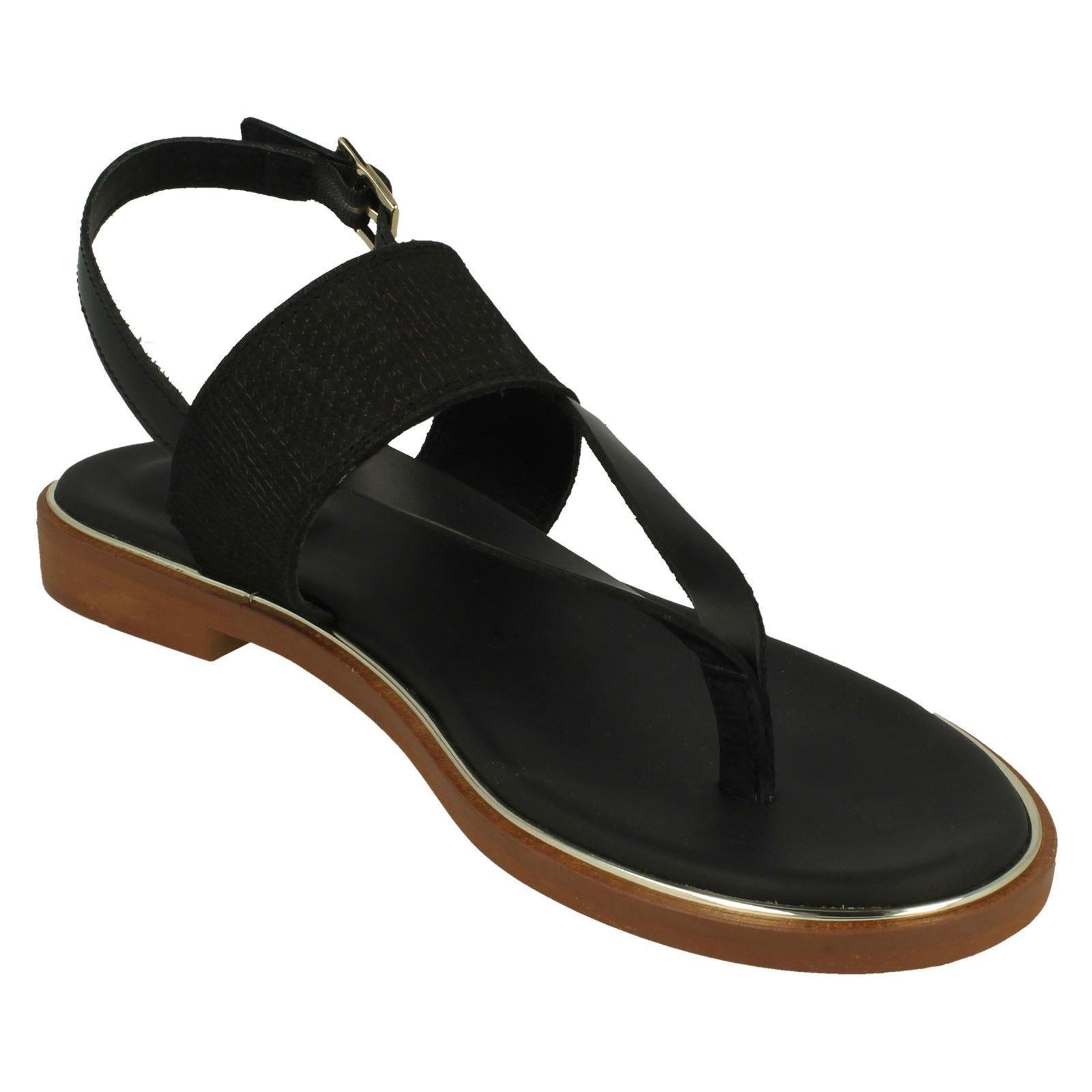 Ladies Clarks Stylish Toe Post Sandals Ellis Opal | eBay UK