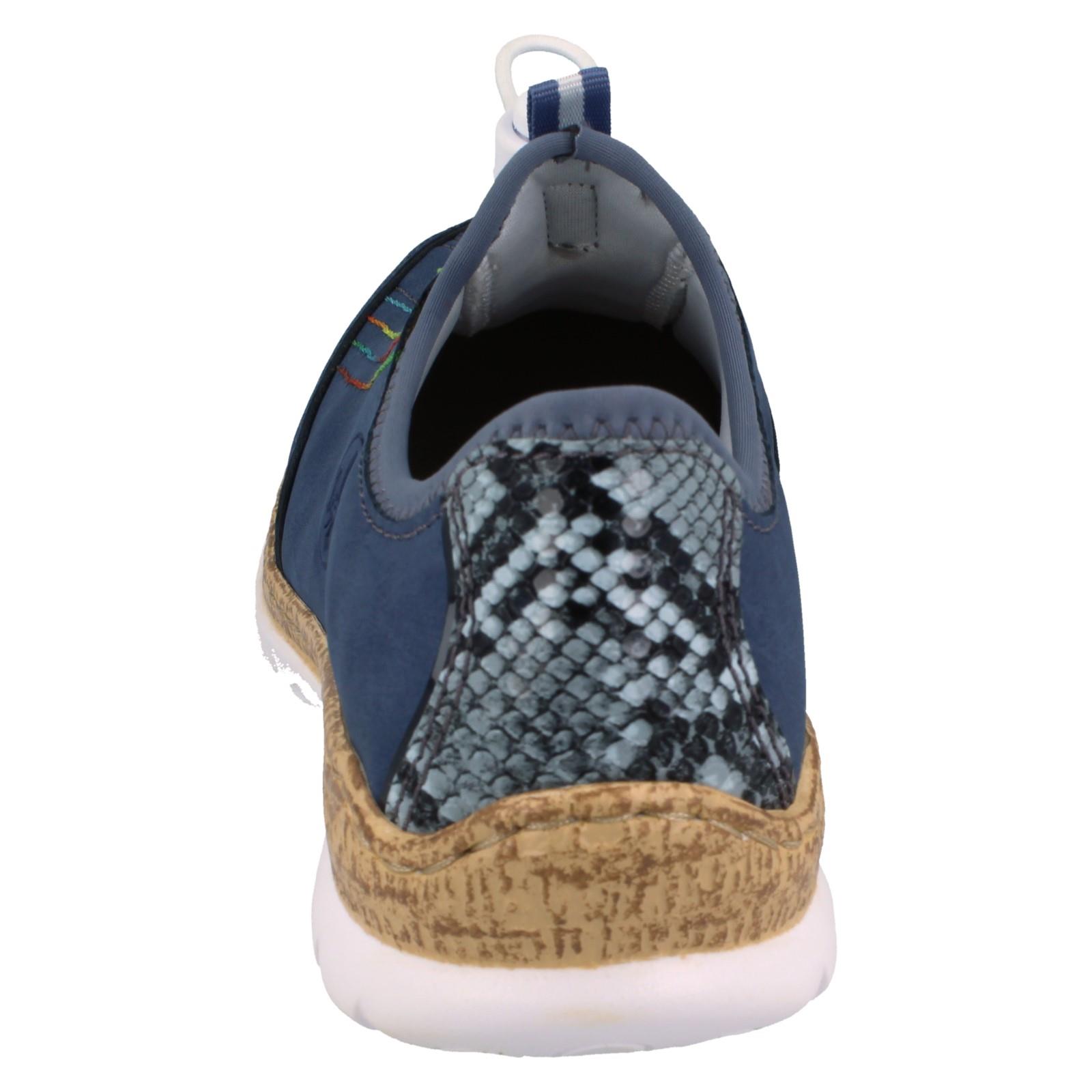 Ladies Rieker N42T0 Rainbow Detailed Trainers | eBay UK