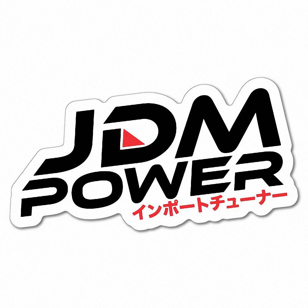 Jdm Power Import Tuner Sticker Decal JDM Car Drift Vinyl Funny Turbo ...