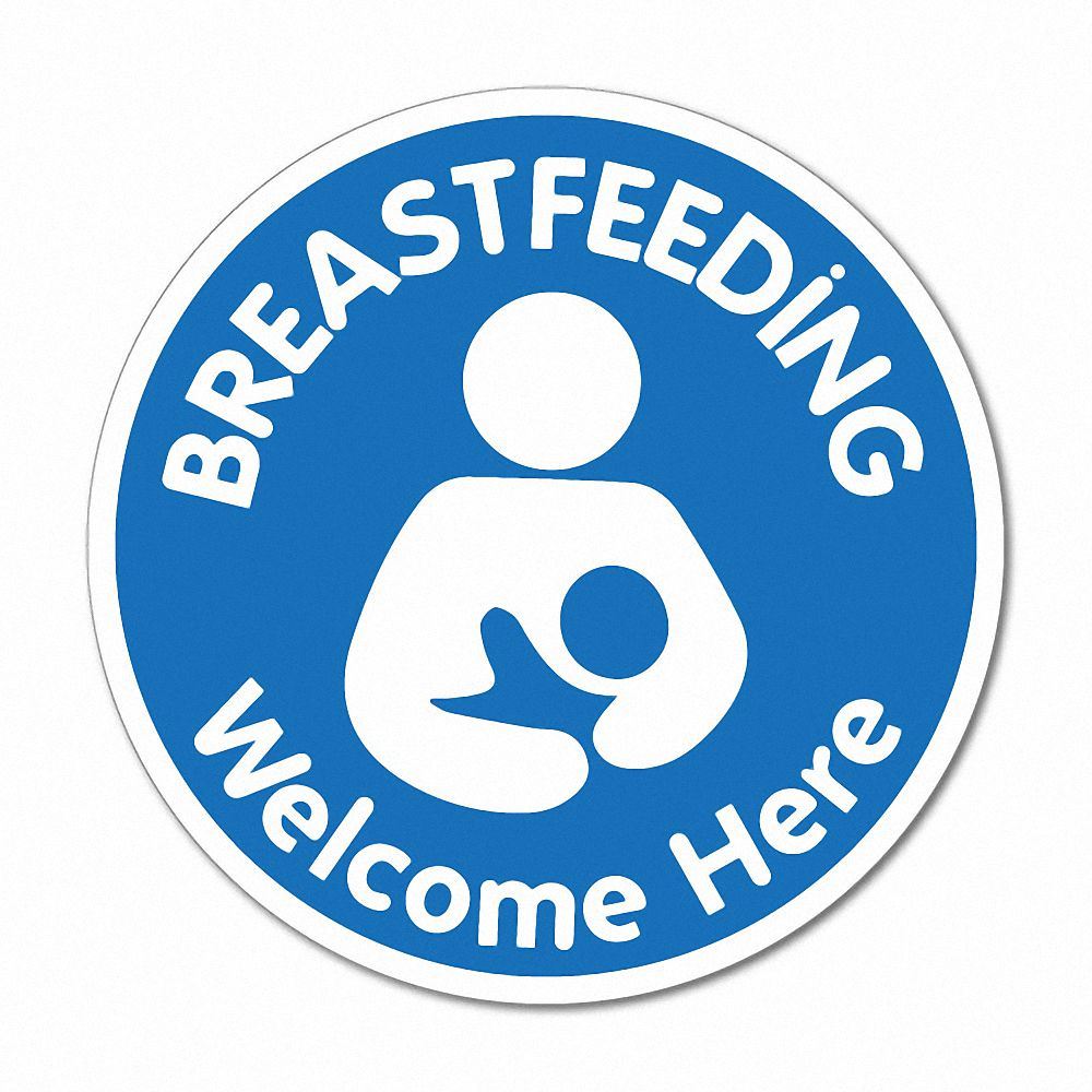 Breastfeeding Welcome Here Nursing Sticker Decal Shopfront Trading ...
