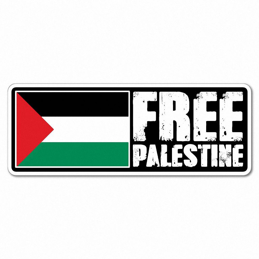 Free Palestine Sticker Flag Bumper Water Proof Vinyl #7500EN | eBay