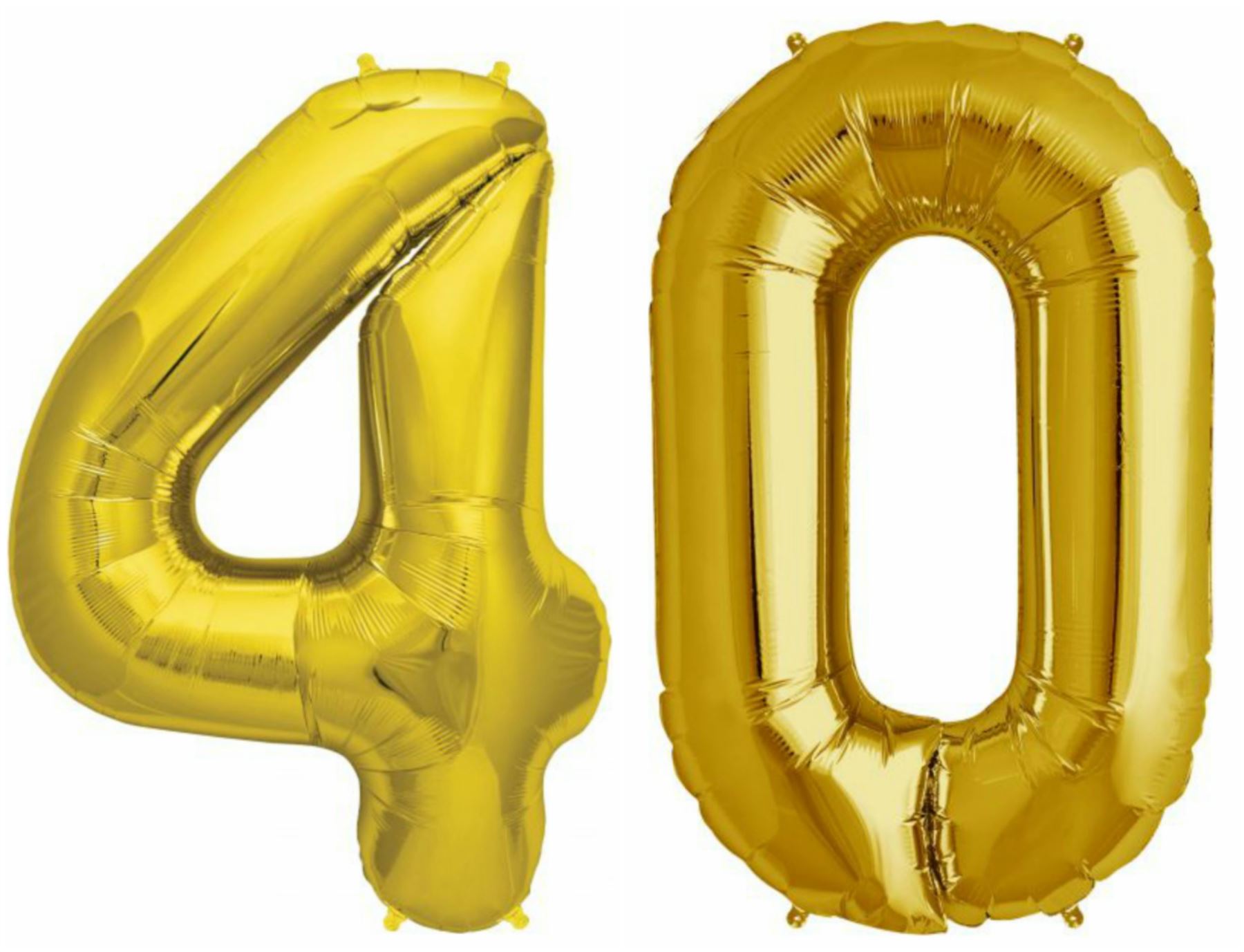 Giant 40th Birthday Party Number 40 Foil Balloon Helium Air Decoration ...