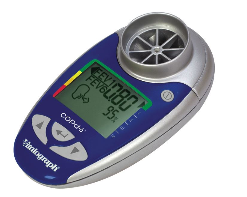 Vitalograph 40200 COPD-6 Respiratory Monitor FEV1 FEV6 5099169402003 | eBay