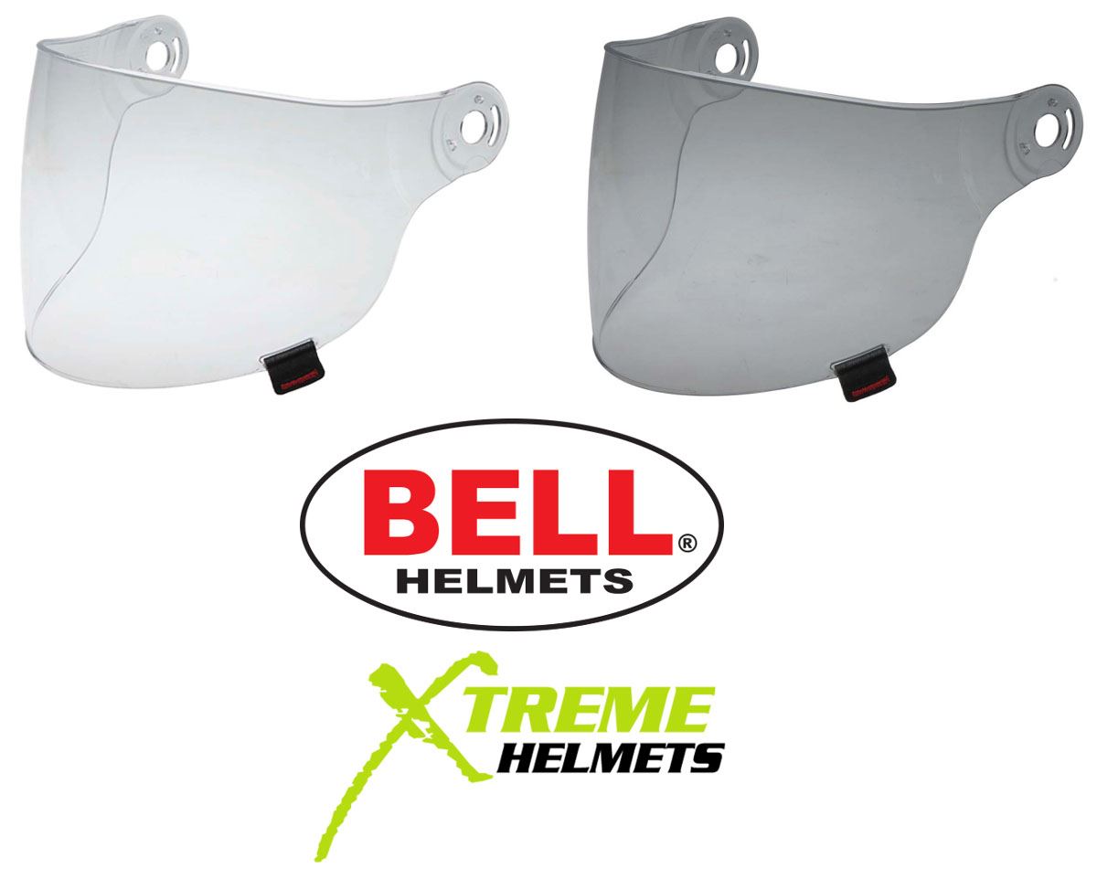Bell Riot Face Shield Clear or Dark Smoke Replacement Visor | eBay