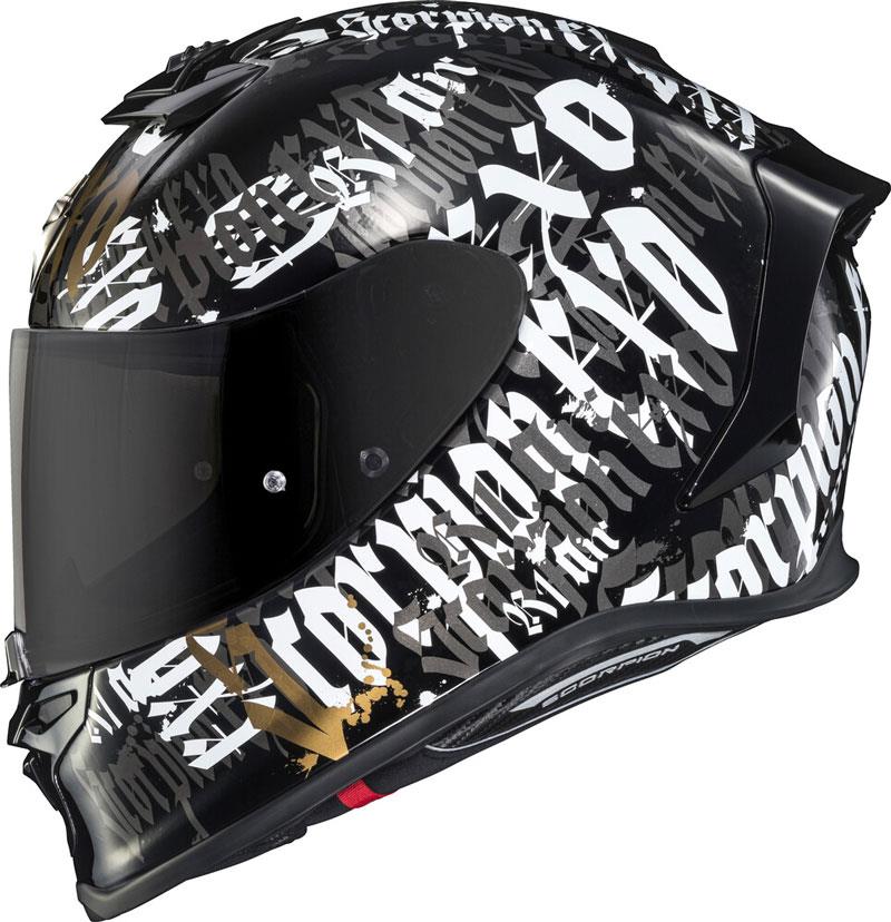 Scorpion EXO-R1 Air Helmet Full Face Pinlock Ready Speaker Pocket DOT ...