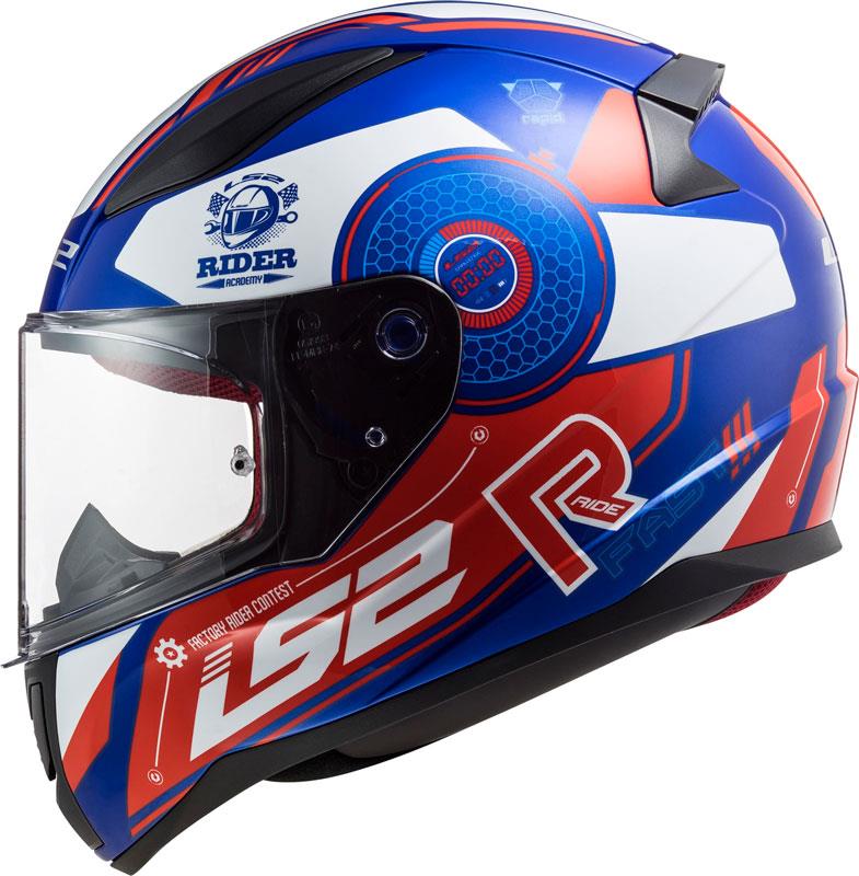 LS2 Rapid Helmet Full Face ADV Touring Pinlock Ready Lightweight DOT ...
