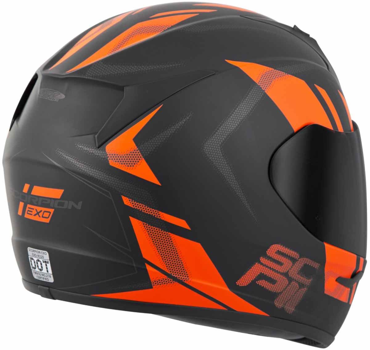 Scorpion EXO-R320 Helmet Full Face DOT Approved XS-3XL | eBay
