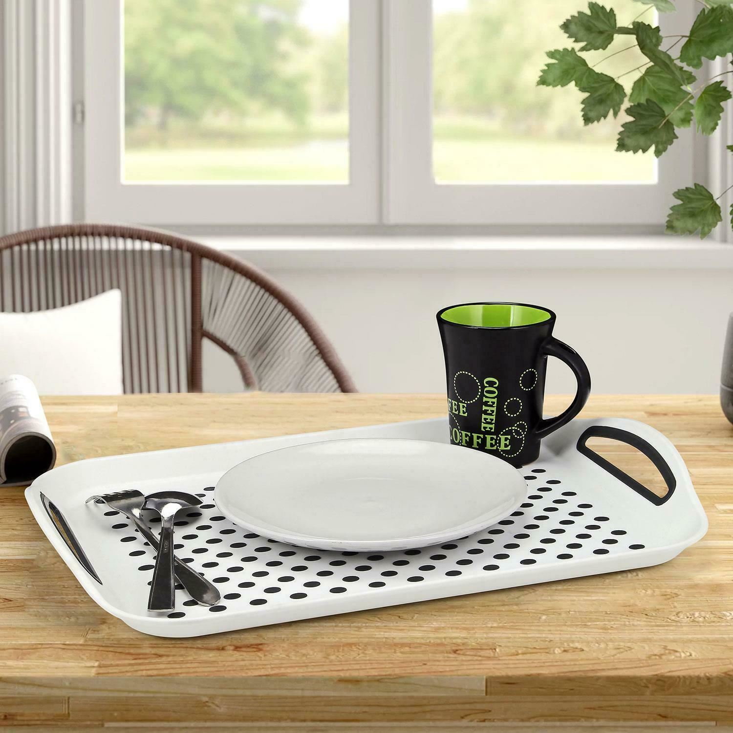 SET OF 2 NON SLIP PLASTIC LAP TRAY DRINKS DINNER RUBBER GRIPS ELDERLY SET OF 2 NON SLIP PLASTIC LAP TRAY DRINKS DINNER RUBBER GRIPS ELDERLY