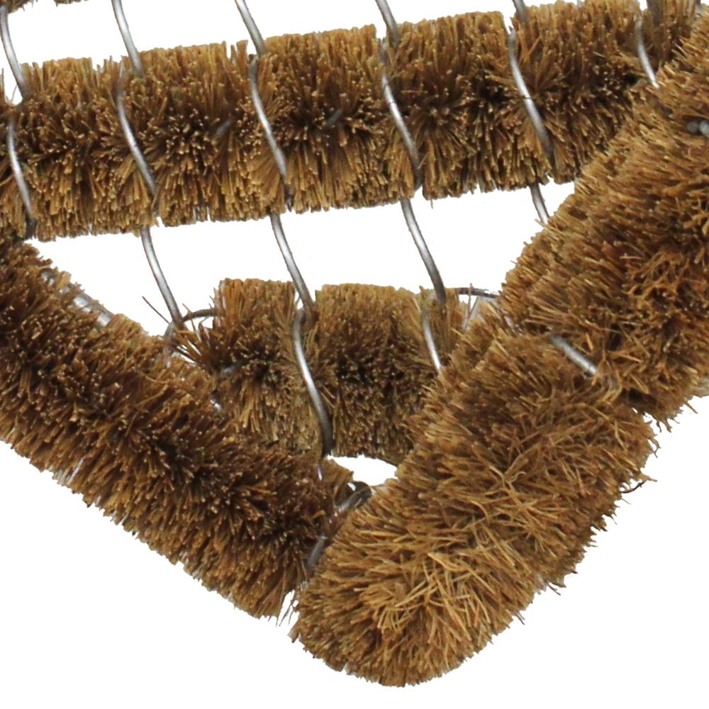 NATURAL COIR WIRE BOOT SHOE CLEANING SCRAPER DOOR MAT ENTRANCE OUTDOOR ...