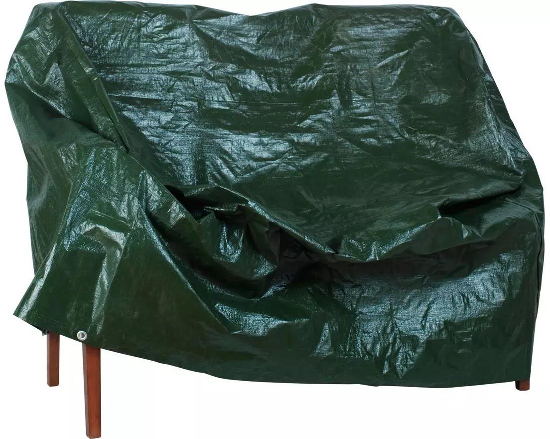 Copertura panca da giardino protezione mobili patio 4 piedi 90, x 65 x130 cm