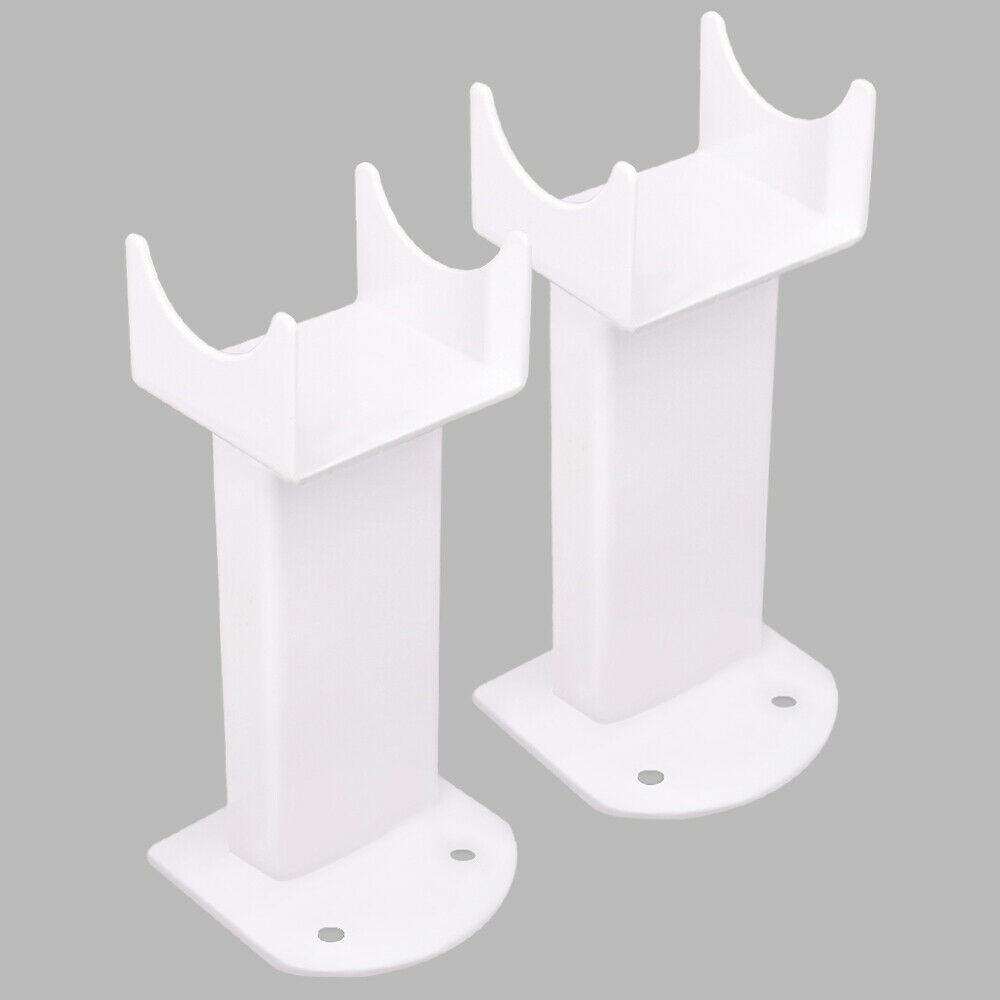 Floor Mounting Brackets for Oval Column Radiator 2PC/Set White | eBay