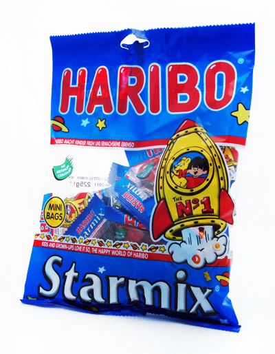10 x Haribo StarMix Sweets Mini Bags 176g Jelly Gummy Candy ...