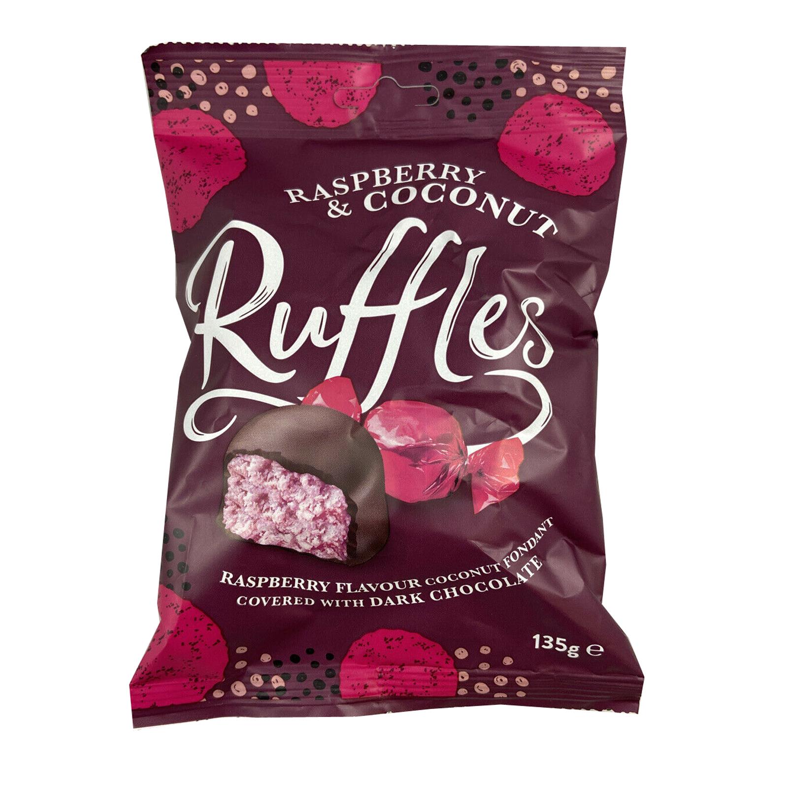 Jameson Raspberry Ruffle 135g (Box of 24) Chocolate Truffle ...