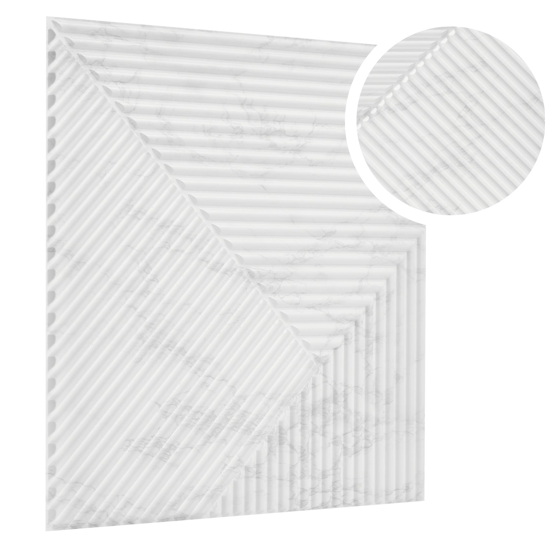 3D Wall Panels | DIY Interior & 3D Decorative Cladding for Home 50x50 ...