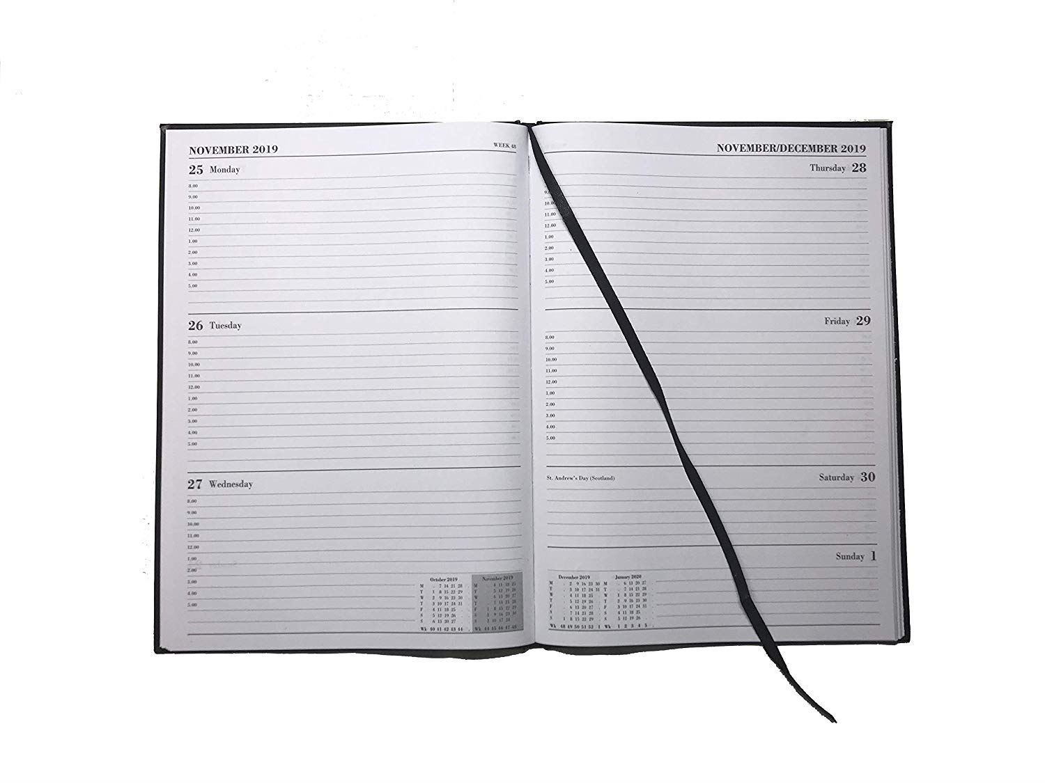 2019-2020 Academic diary mid year A5 / A4 Size Diary Day to Page / Week ...