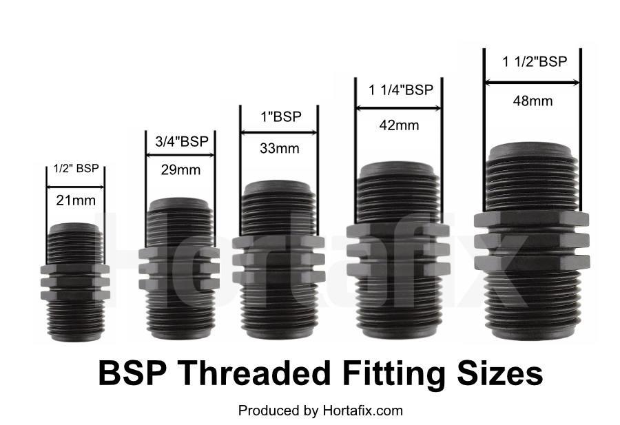 Barbed BSP Fittings For Irrigation And Pipe Connections EBay