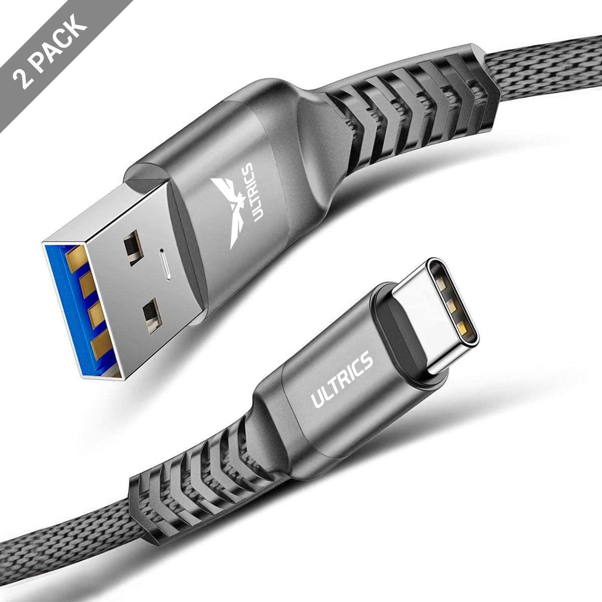 USB Type C Charger Cable USB-C Fast Charging Data Sync Lead For Galaxy ...