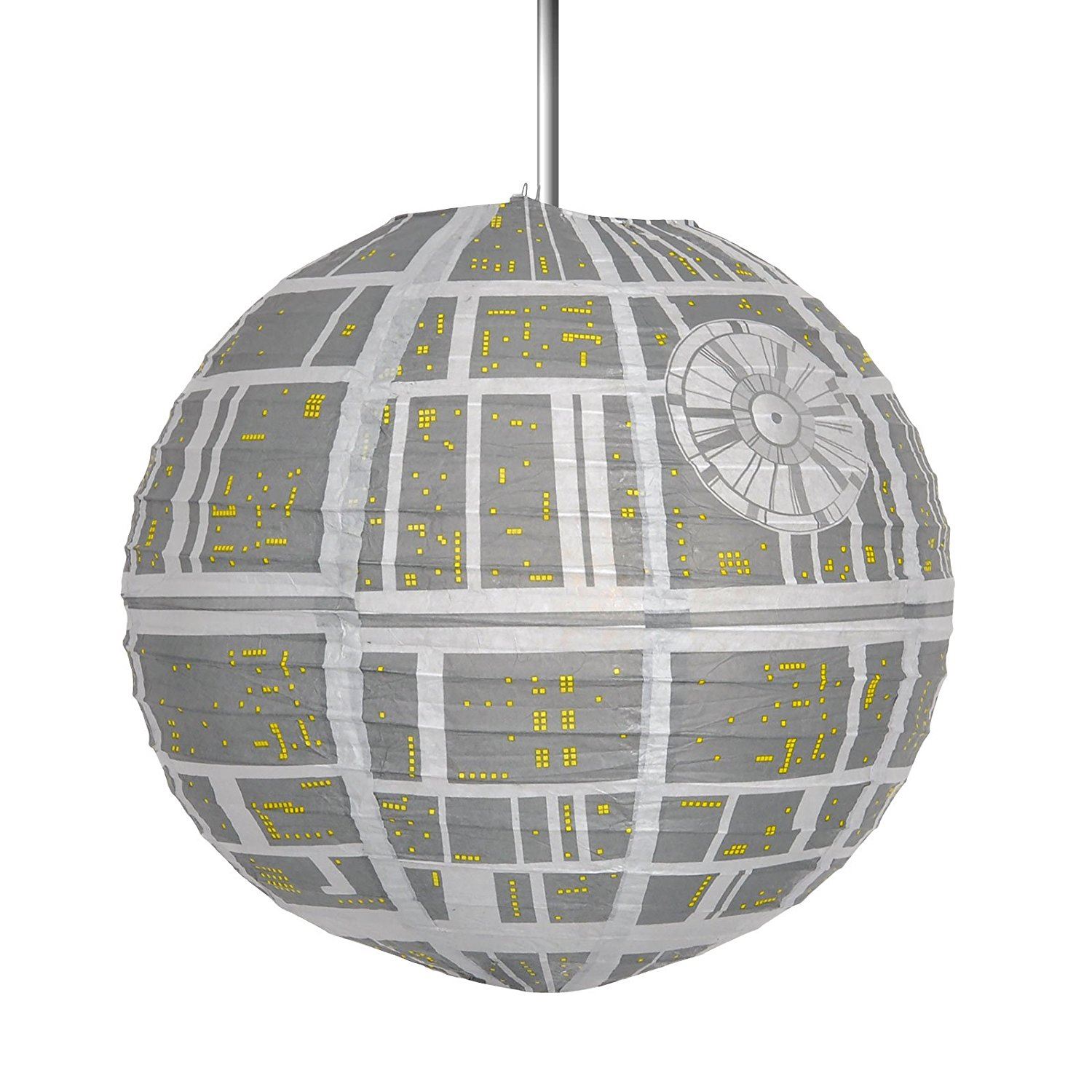 Star Wars Death Star Light Shade Collapsible Paper Ceiling Shade ...