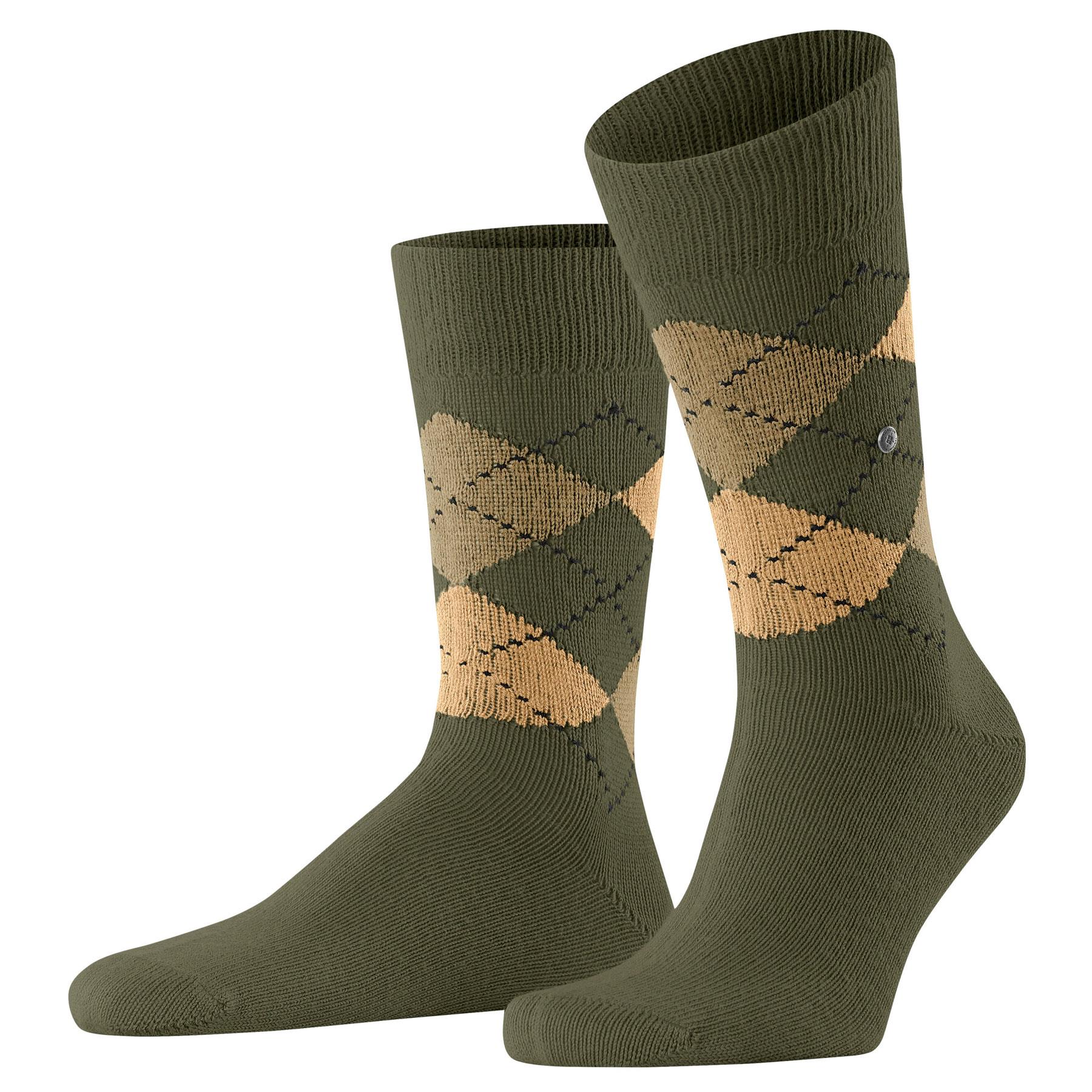 Burlington Preston Argyle Extra Soft Acrylic Mens Socks | eBay