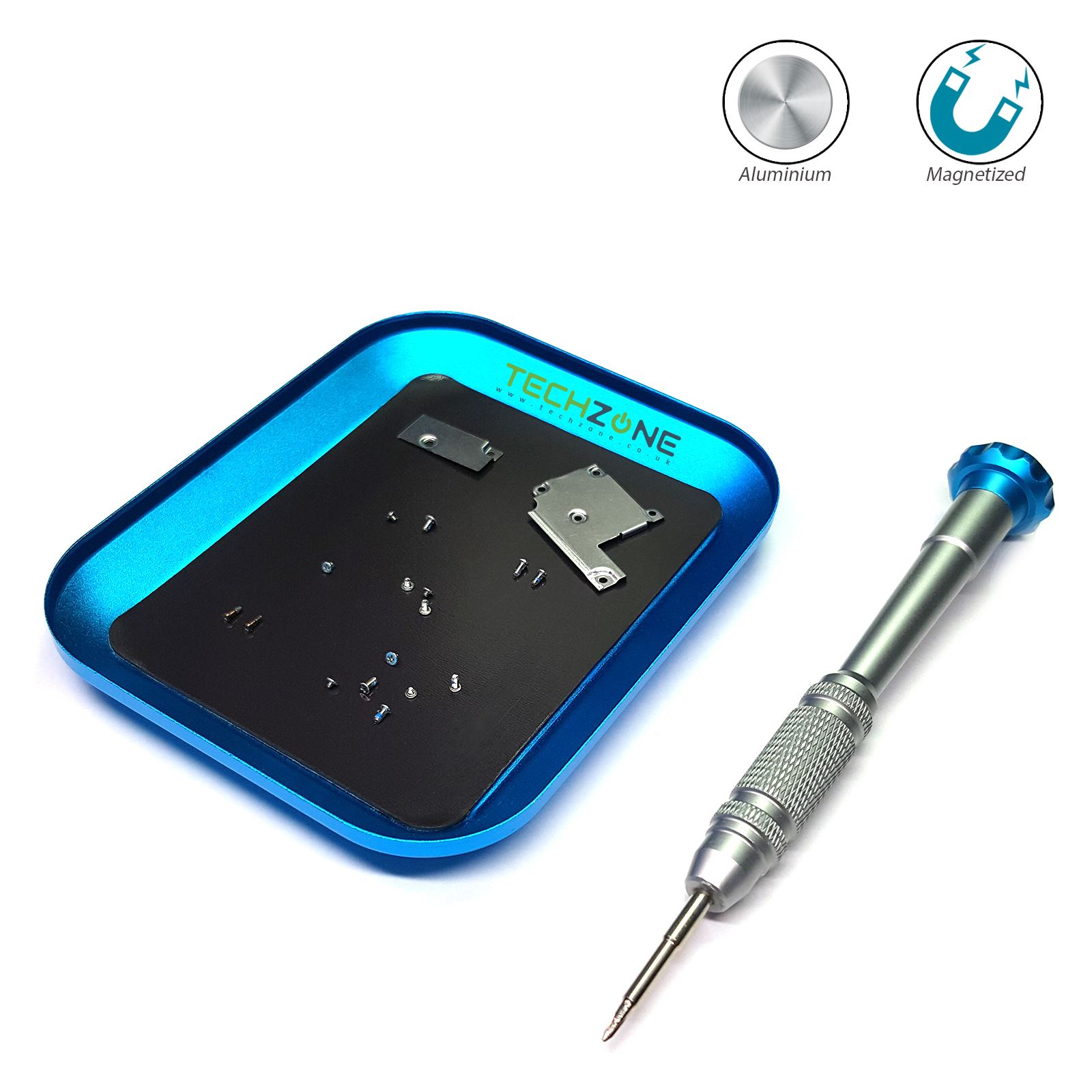Aluminum Magnetic Screw Holder Tray Mat Tool for iPhone Mobile Laptop ...