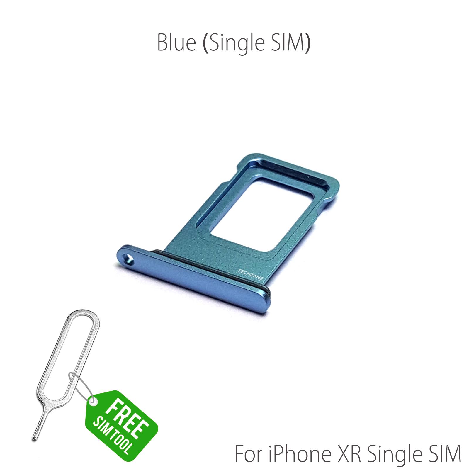 For iPhone XR Single Dual Sim Card Tray Holder Slot with Waterproof ...