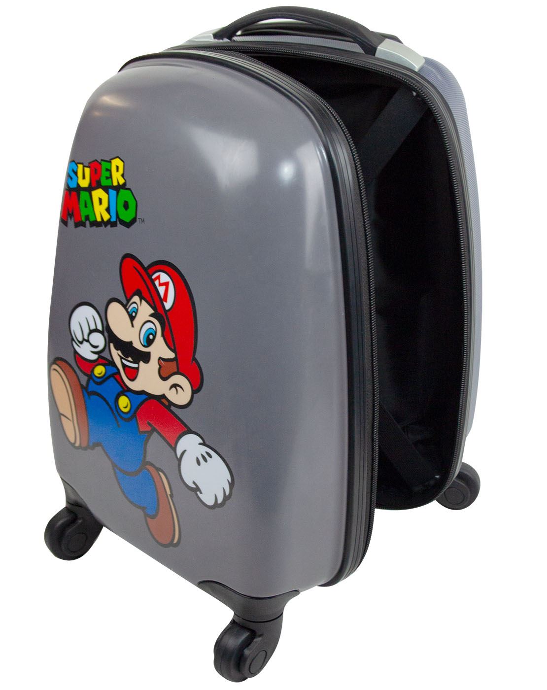 Super Mario Official Nintendo Game Kid's Hard Carry On Suitcase with ...