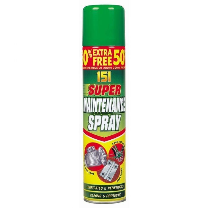 Super Maintenance Spray Can Penetration Oil Lubricant Fluid Car Bike ...