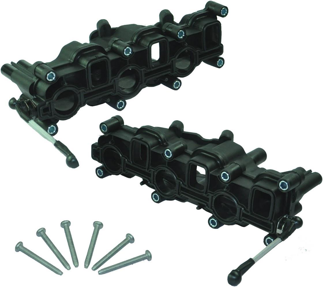 2X Intake Manifold Left & Right For Audi A4 A5 A6 A8 Q7, VW Touareg 2.7 ...