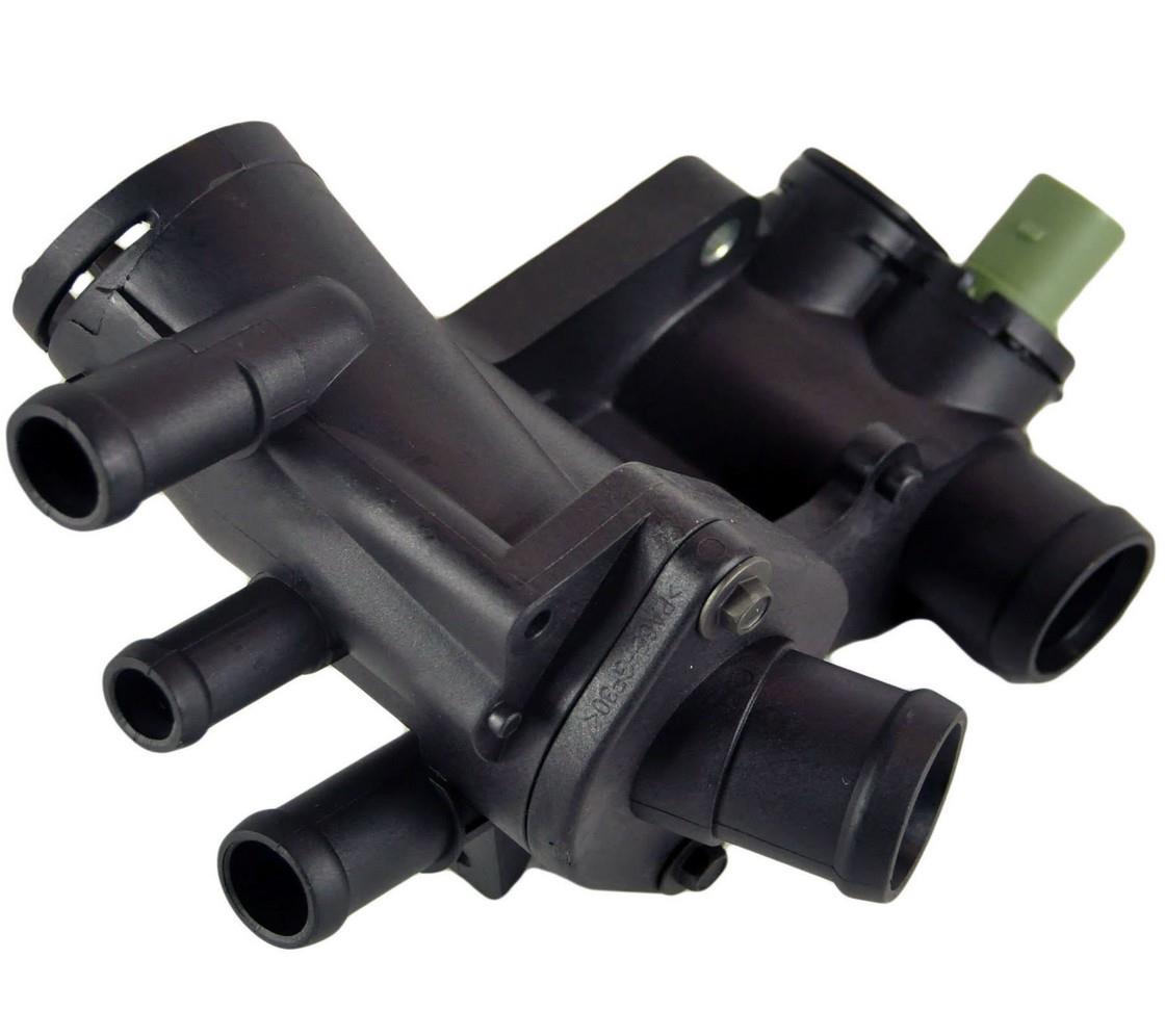 Thermostat Housing + Sensor For VW Bora Golf Mk4 1.4 1.6 16V ...