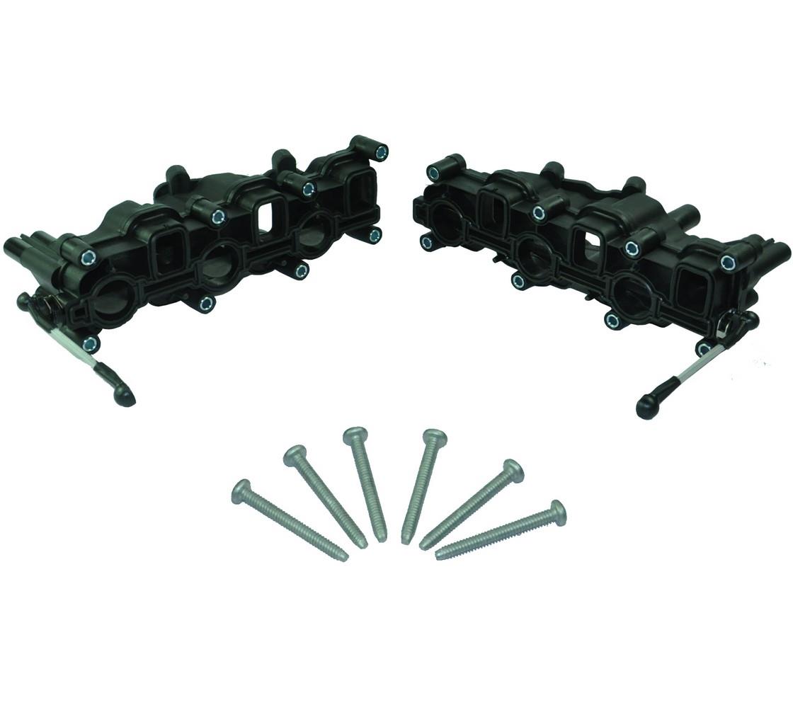 2X Intake Manifold Left & Right For Audi A4 A5 A6 A8 Q7, VW Touareg 2.7 ...