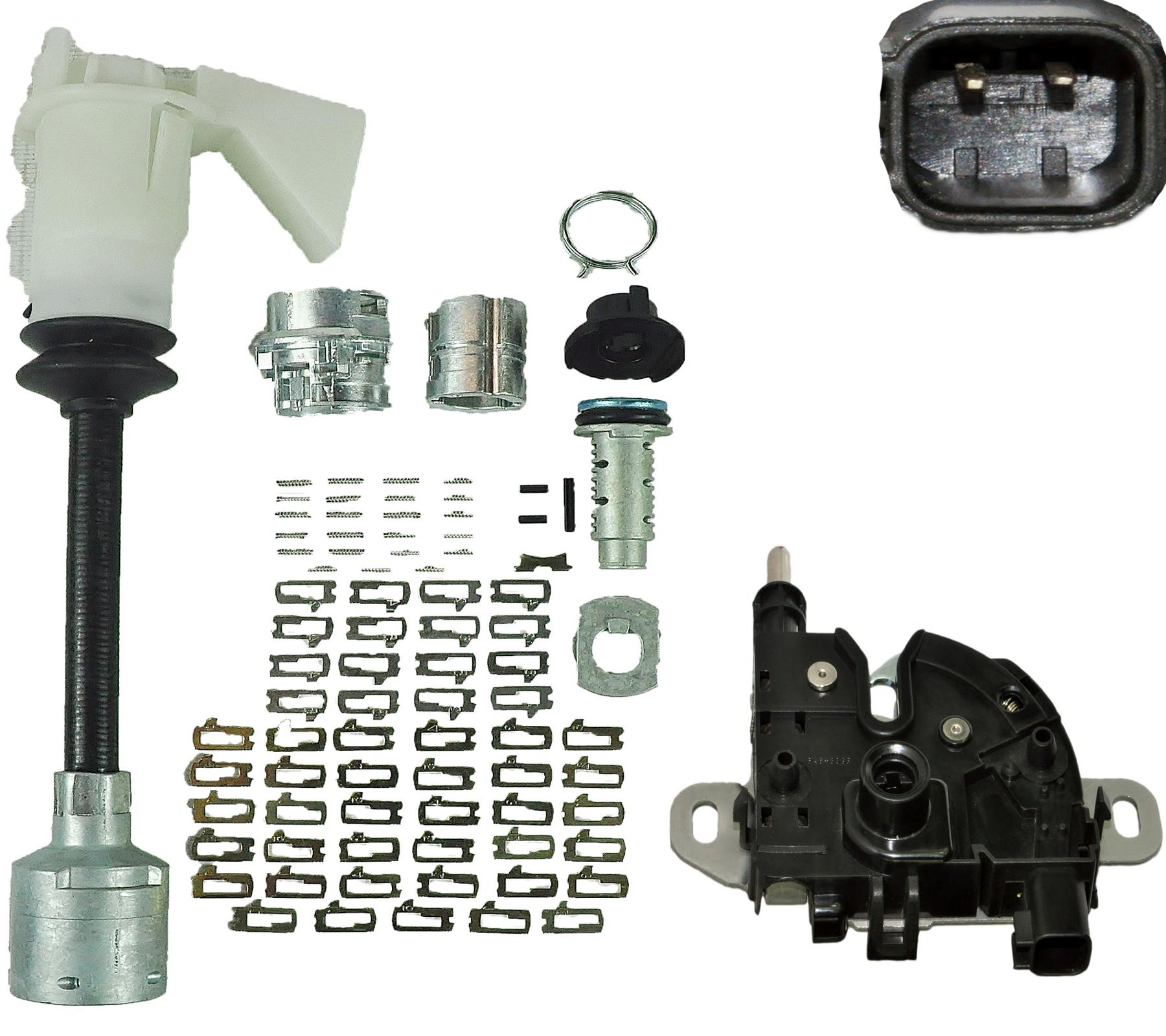 For Ford Focus Mk2, C-Max, Focus C-Max, Kuga Bonnet Hood Lock + Lock ...