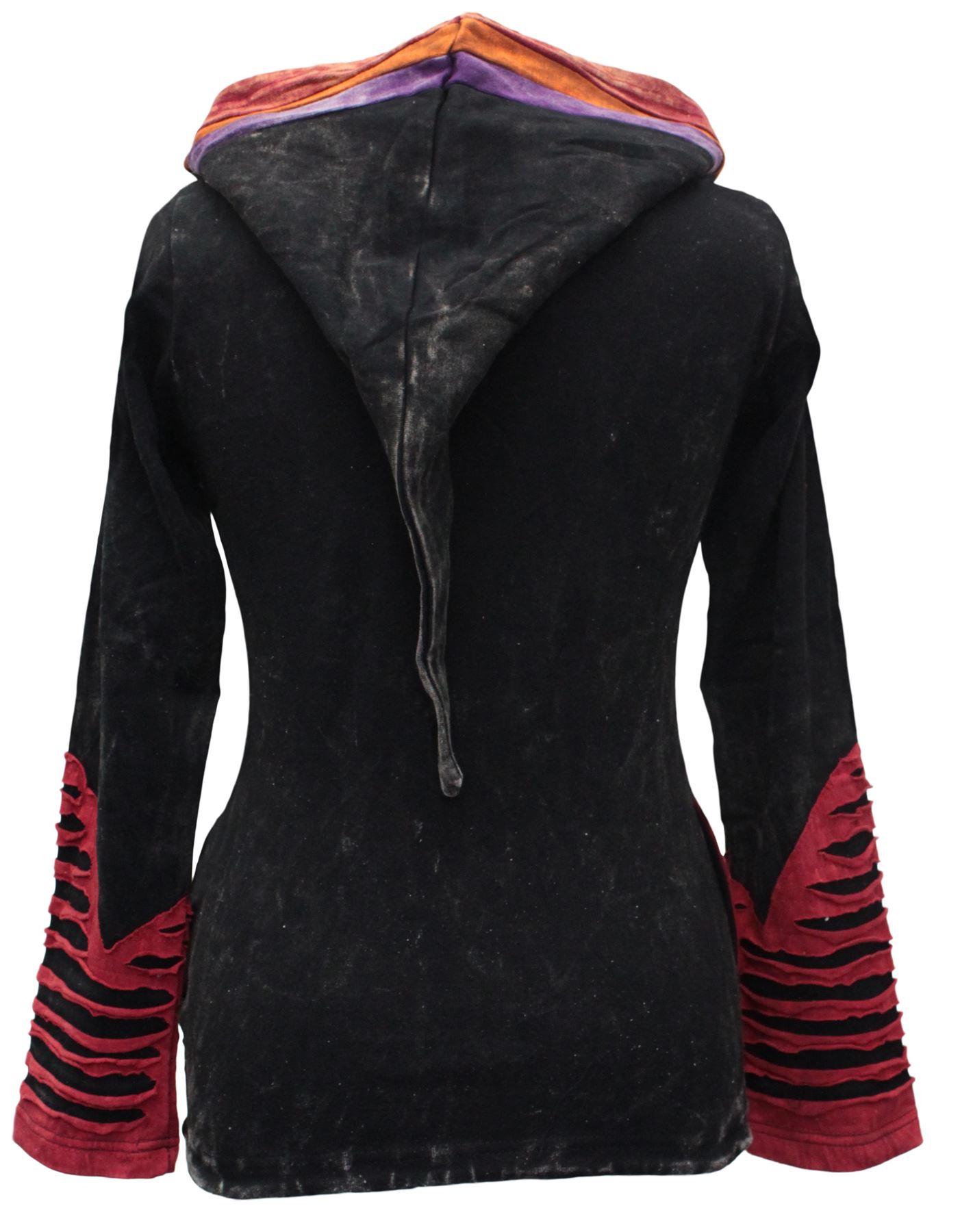Rusty Grunge Emo Goth Hippie Boho Punk Gypsy Women Festival Hoodie ...