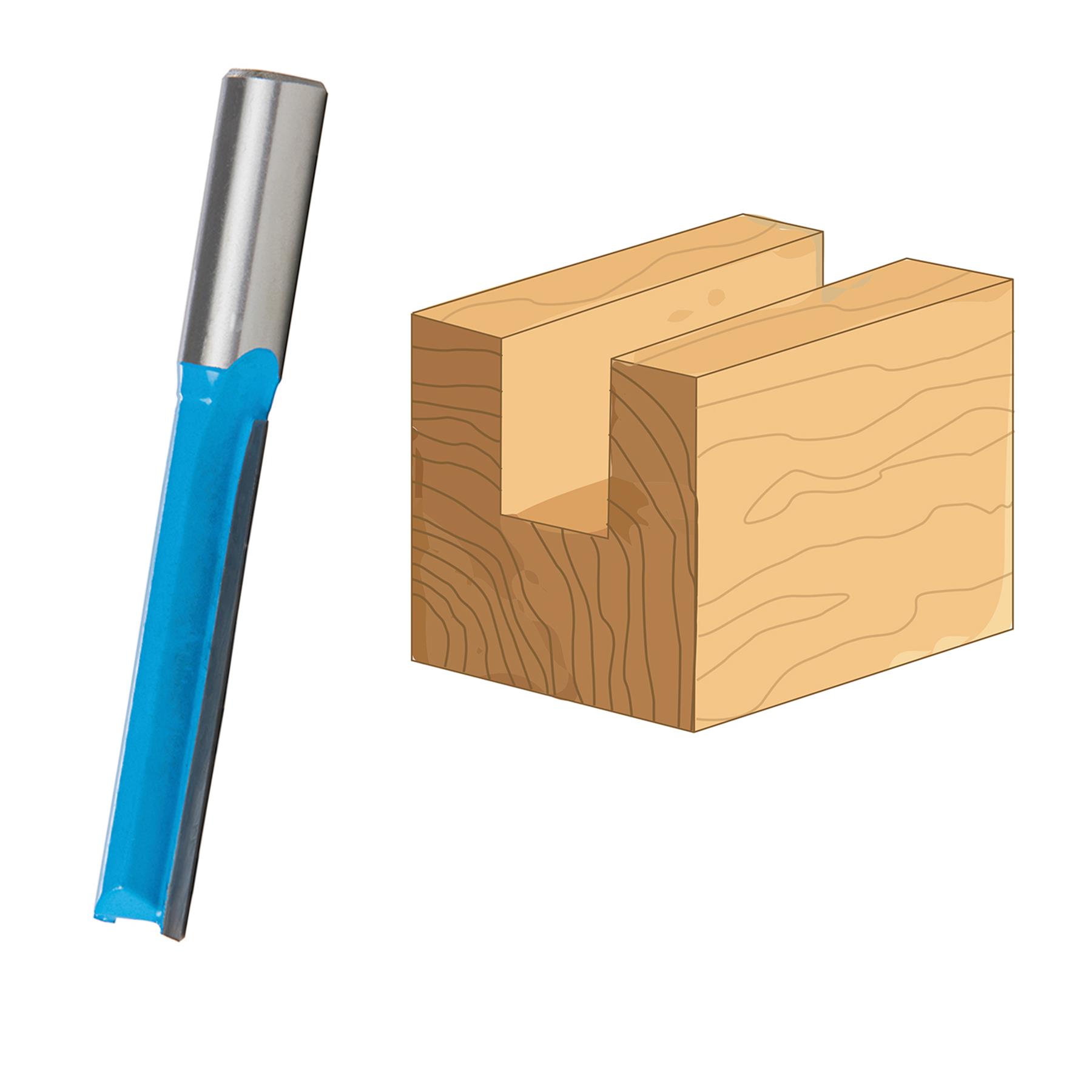 Router Cutter Bit Straight Template Flush Rebate Biscuit Metric Kitchen ...